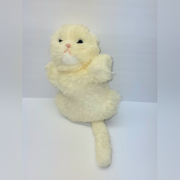 Dakin | Toys | Vintage 983 Dakin Full Body White Fluffy Persian Cat ...